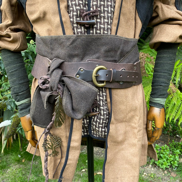 LARP Arm Wraps (Green Herringbone) from £22 | LARP Costumes