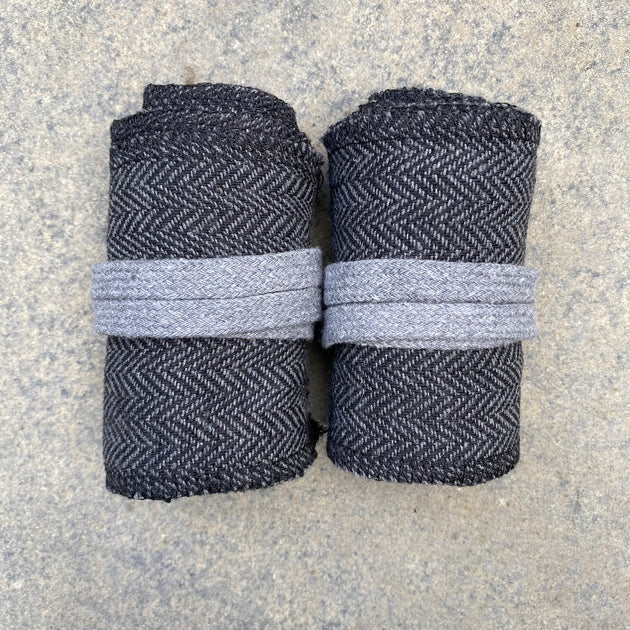LARP Arm Wraps (Dark Grey Herringbone) from £22 | LARP Costumes