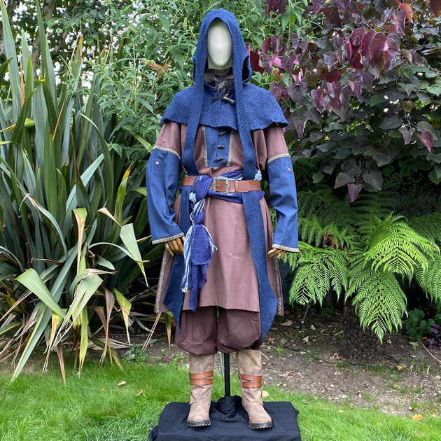 Wraparound Hood (Blue) – LARP Costumes
