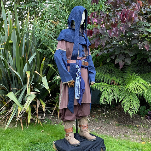 Wraparound Hood (Blue) – LARP Costumes