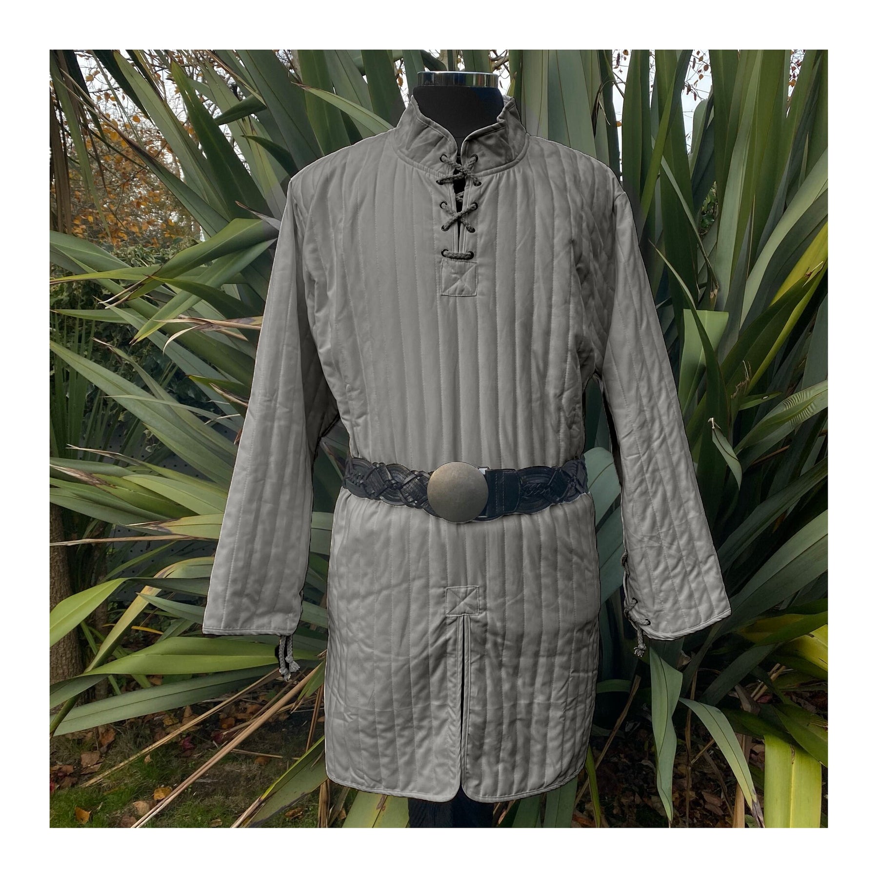 Gambeson (Grey) – LARP Costumes