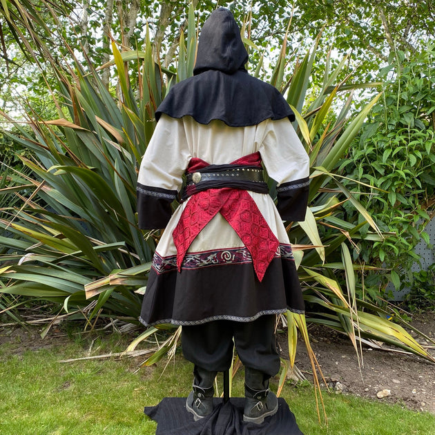 LARP Outfit 4 Pieces - Dwarf Warrior - Hood, Tunic, Pants, Sash – LARP ...